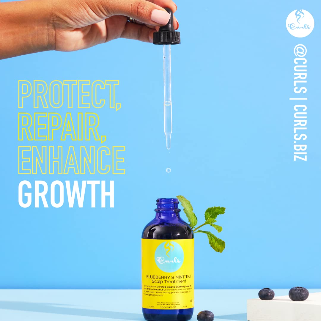Curls Blueberry & Mint Tea Scalp Treatment