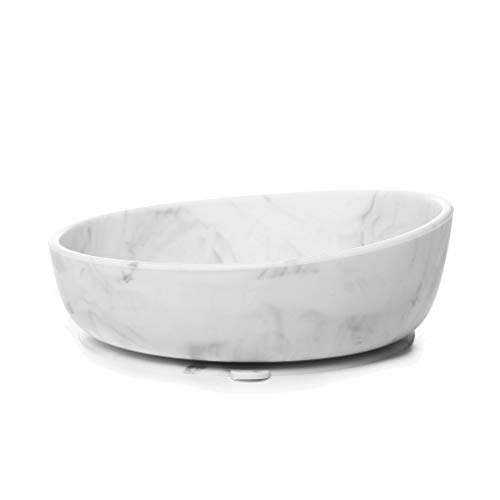 Goobie Baby Silicone Baby Bowl with Suction Base for Feeding Babies 6+ Months and Toddlers, Mess-Free Eating, Unbreakable, Non-Toxic, Stylish, Dishwasher & Microwave Safe, Shower Gift