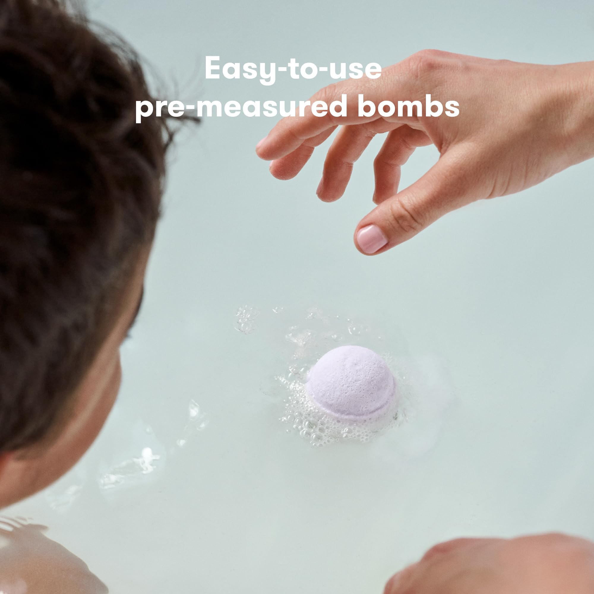 Frida Baby Natural Sleep Bath Bombs, Lavender Essential Oil Bath Bombs for Bedtime, Valentines Day Gifts for Kids, Relaxing & Calming Shower Bombs with Aromatherapy Oil for Better Sleep