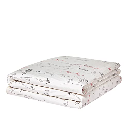 Calvin Klein Home Dusk Wild Flower Duvet Cover Set, King, Mauve