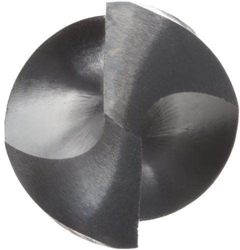 Chicago Latrobe 239 Series High-Speed Steel Reduced-Shank Drill Bit Set with Plastic Case, Black Oxide Coated, Round Shank, 118 Degree Conventional Point, 5-piece, 1/4" - 1/2" x 1/16"