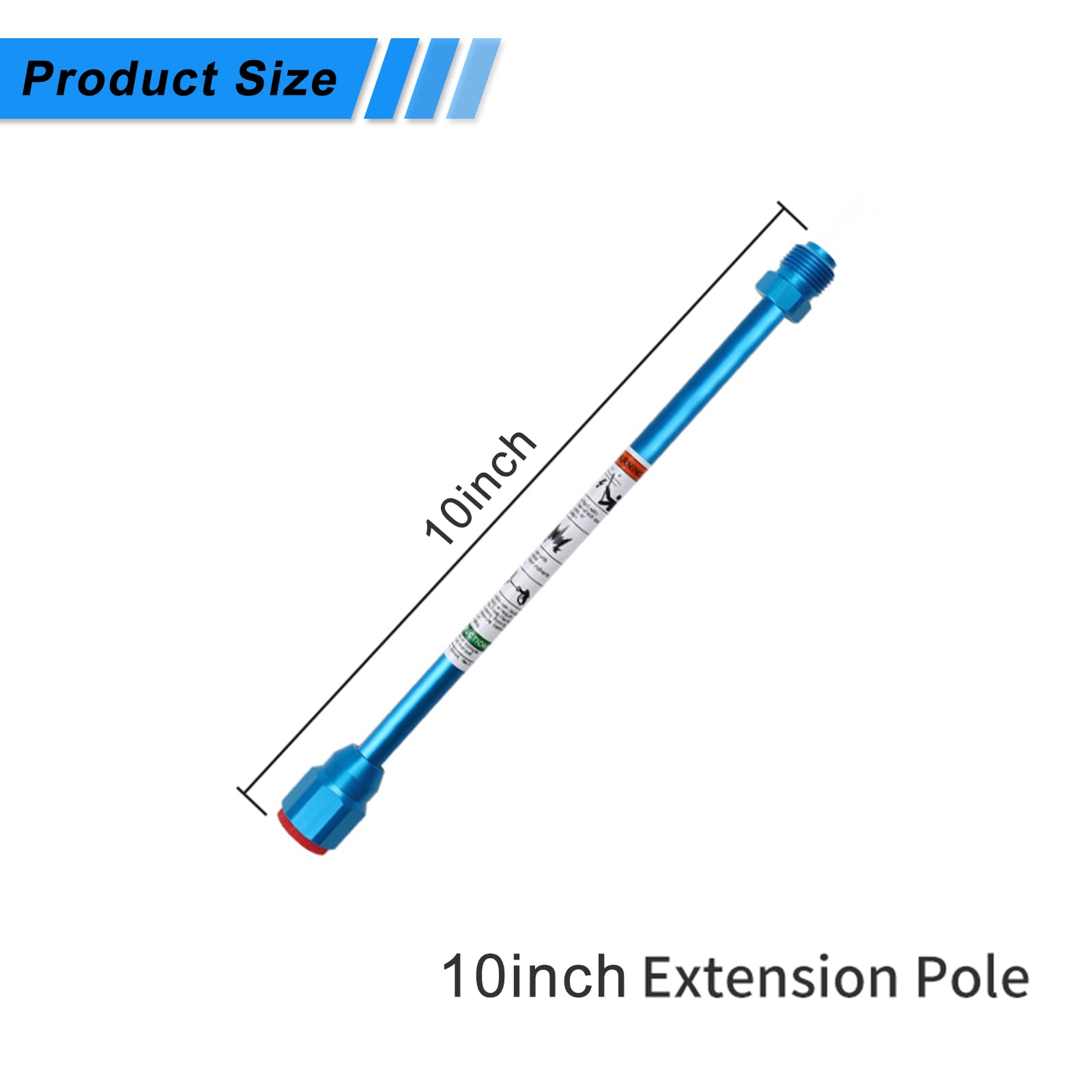 Airless Paint Sprayer Spray Gun Tip Extension Pole Rod 3 Pack Airless Sprayer Gun Spray Painting Wand 8inch 11.8inch 20inch