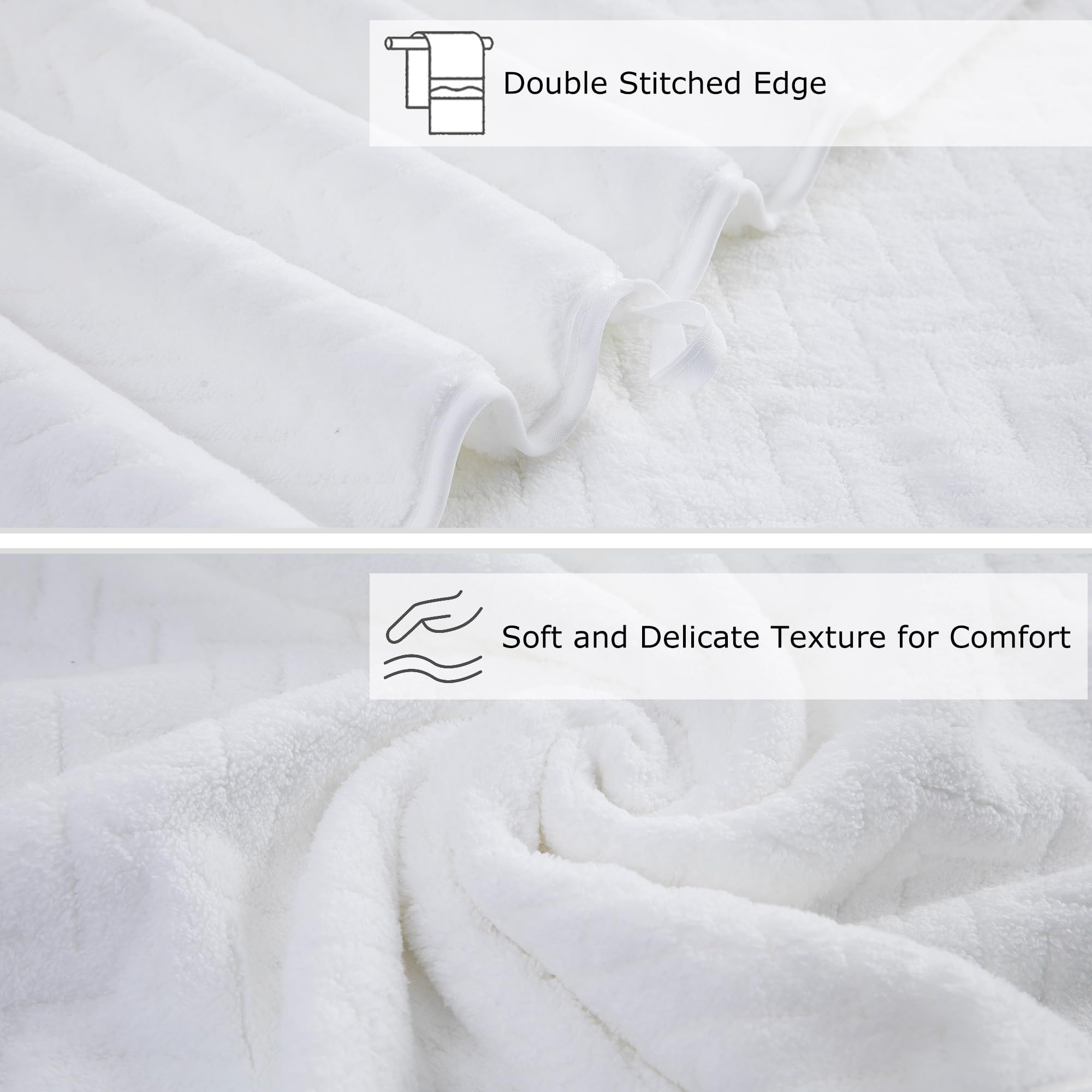 4 Piece Oversize Bathroom Towels Set, Extra Large 35x70Inch Bath Towels 600 GSM Microfiber Soft Highly Absorbent Towels Quick Dry Bath Towels for Hotel, Machine Washable Restroom Towel Sets (White)
