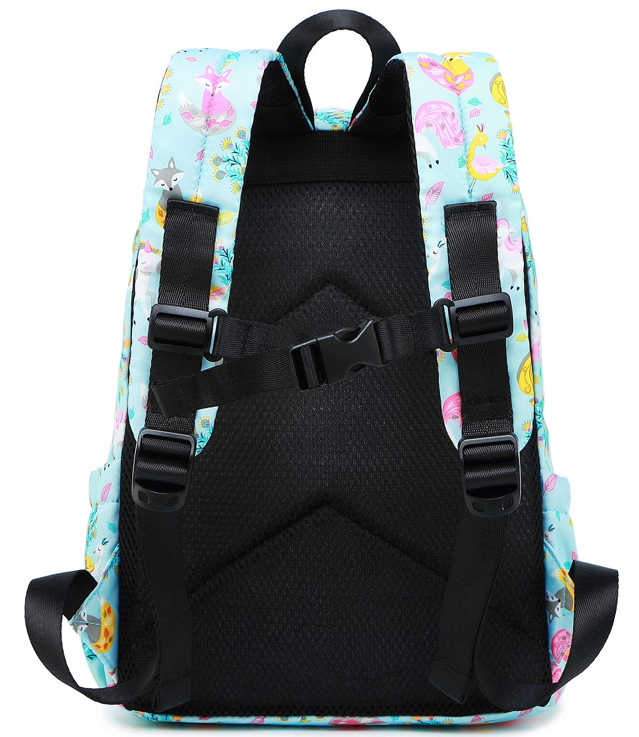 abshoo Little Kids Unicorn Toddler Backpacks for Girls Preschool Backpack With Chest Strap (Unicorn Light Blue)