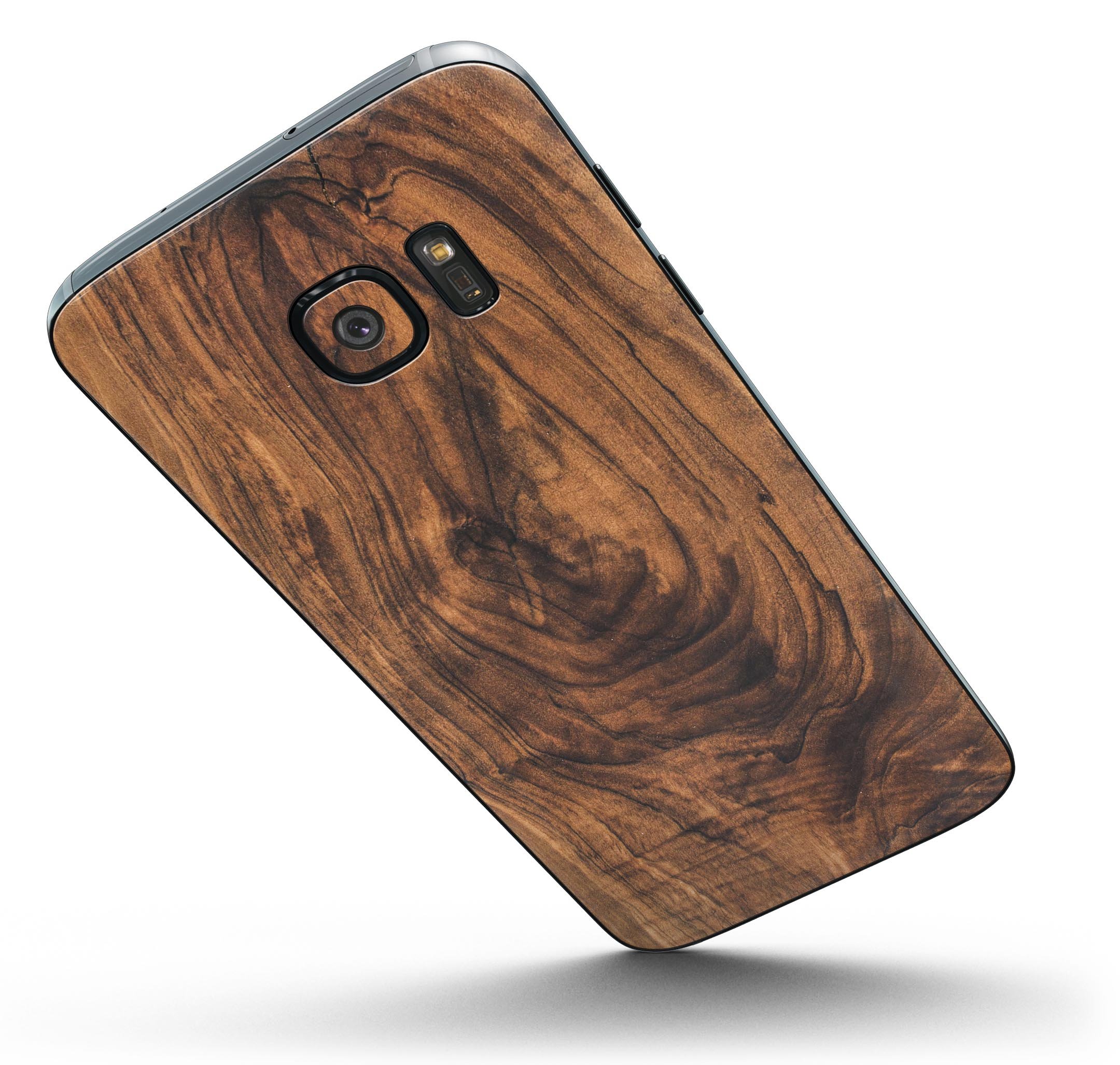Design Skinz Design Skinz Raw Wood Planks V11 Full-Body Wrap Decal Skin-Kit for The Galaxy S9 Plus