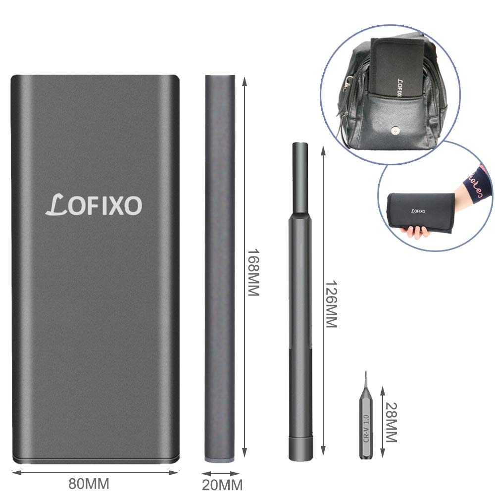 Electronics Screwdriver kit,Computer Repair Tool Kit,ps5 Ps4 tool kit,LOFIXO Small Screwdriver Set with case