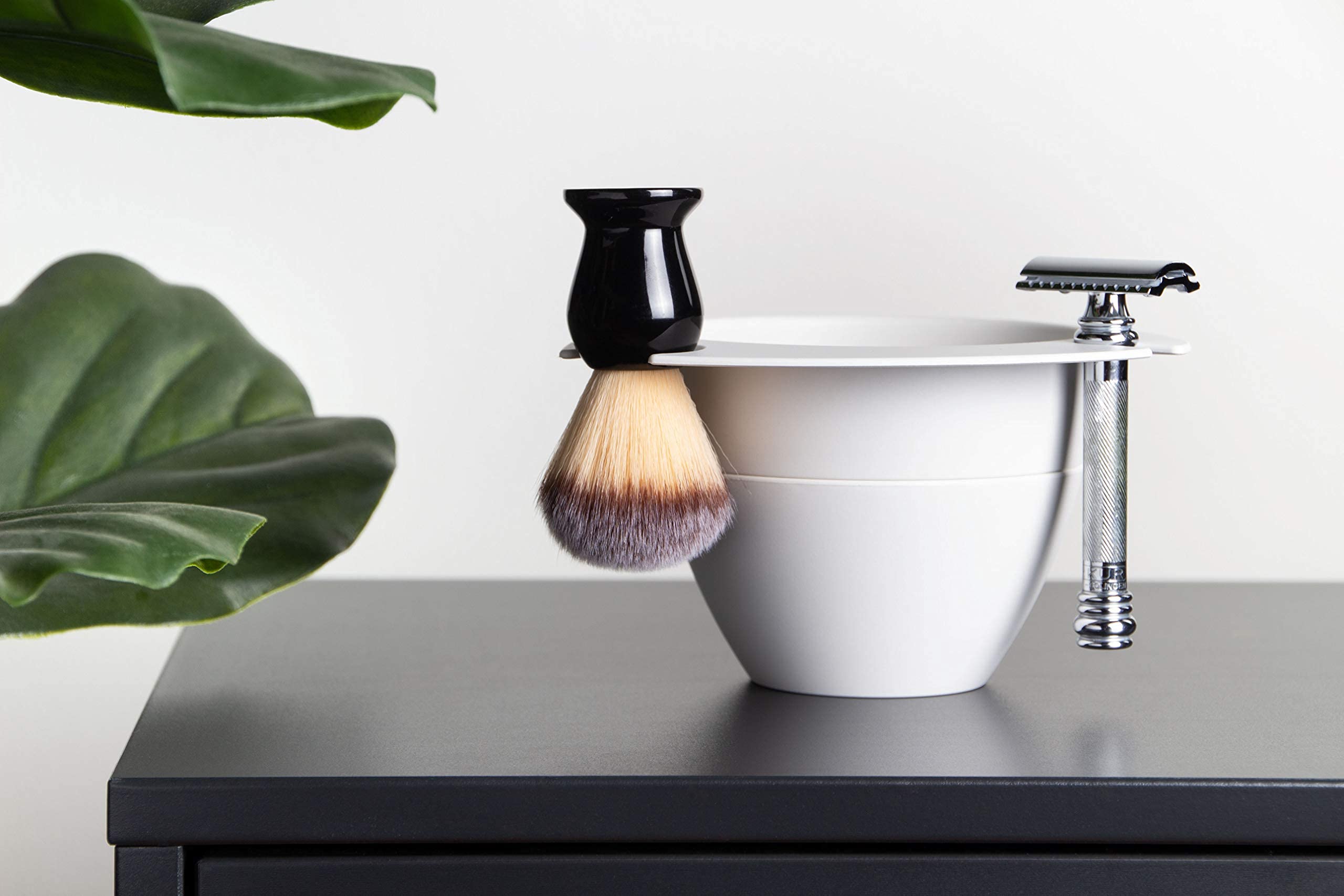 Modular Shaving Bowl by SHAVEBOWL (Made in USA) - White