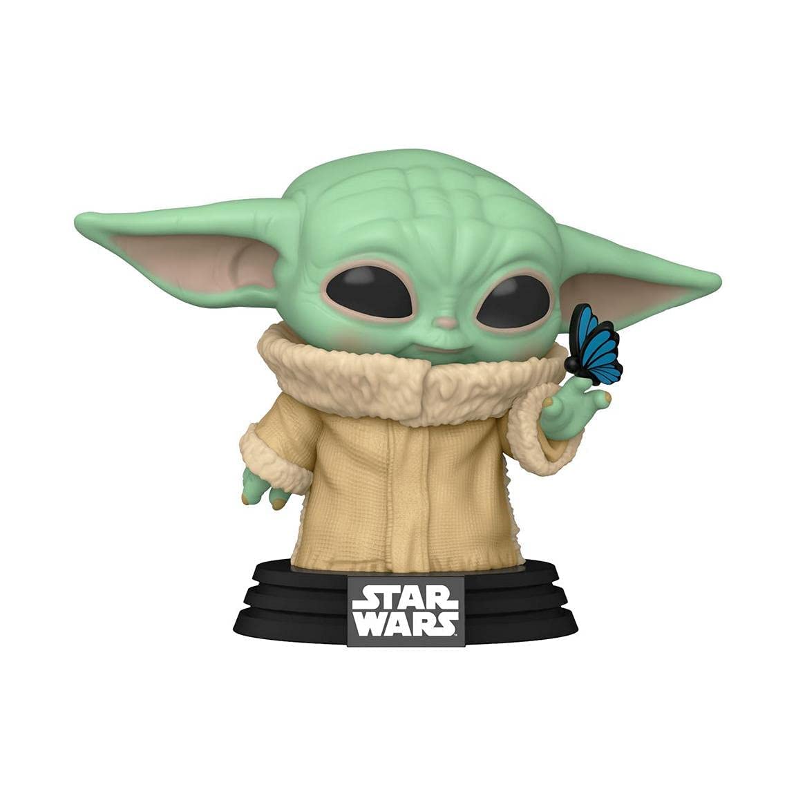 POP Funko Star Wars The Mandalorian The Child Grogu with Butterfly 468 Exclusive Bobblehead