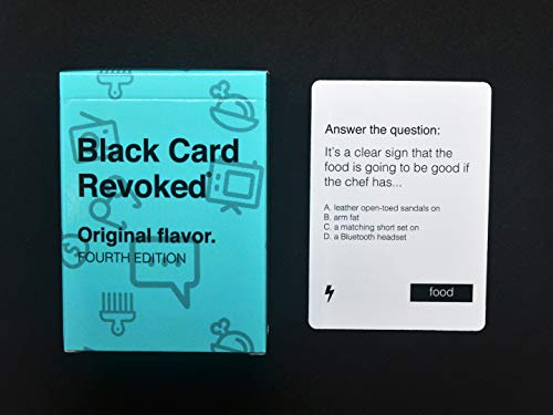 Black Card Revoked: Fourth Edition - Celebrate Black Culture by Testing Your Knowledge with This Black Culture Trivia Game | Laugh Out Loud, Dance & Sing with This Adult Card Game