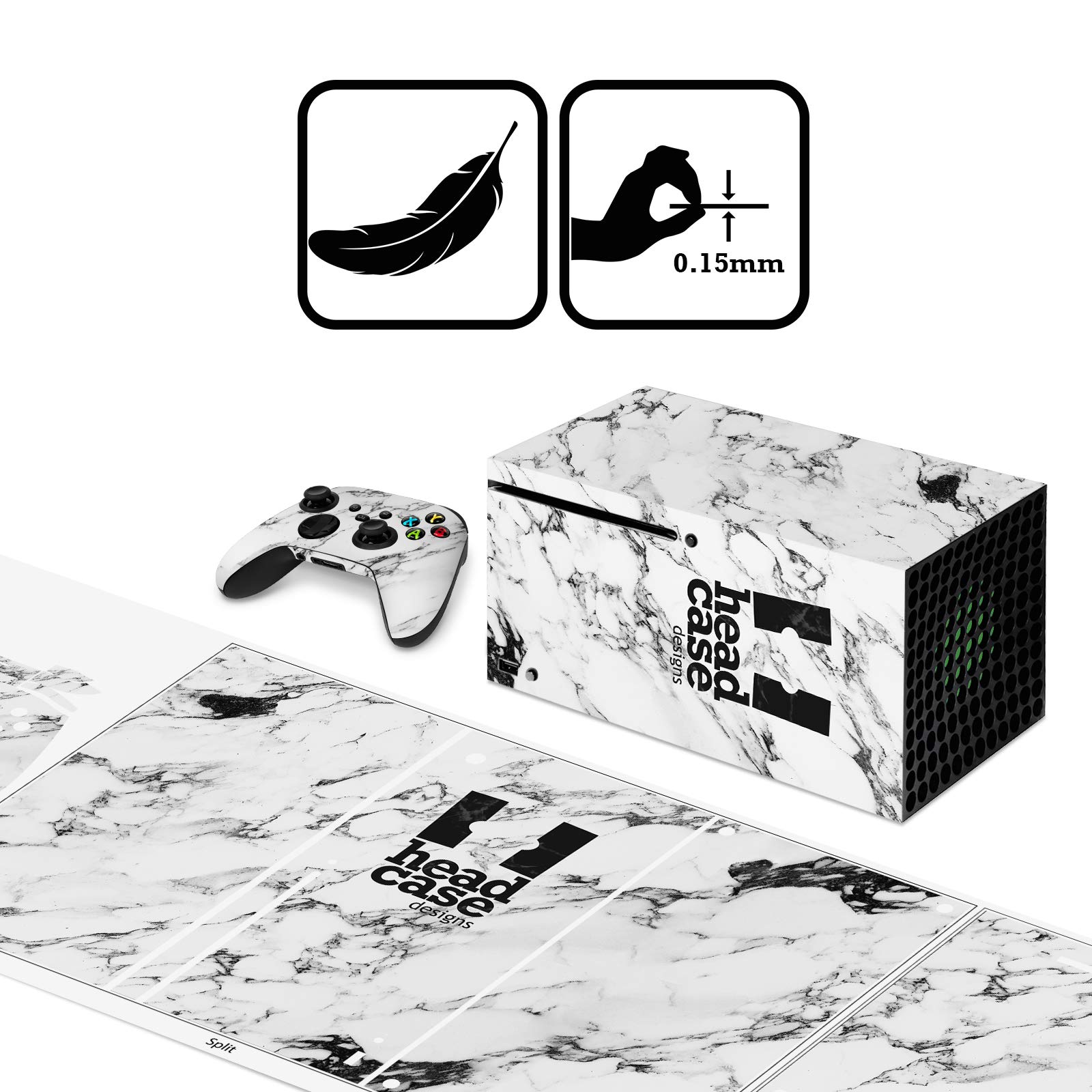 Head Case Designs Officially Licensed EA Bioware Mass Effect Logo Legendary Graphics Vinyl Sticker Gaming Skin Decal Cover Compatible With Xbox Series X Console
