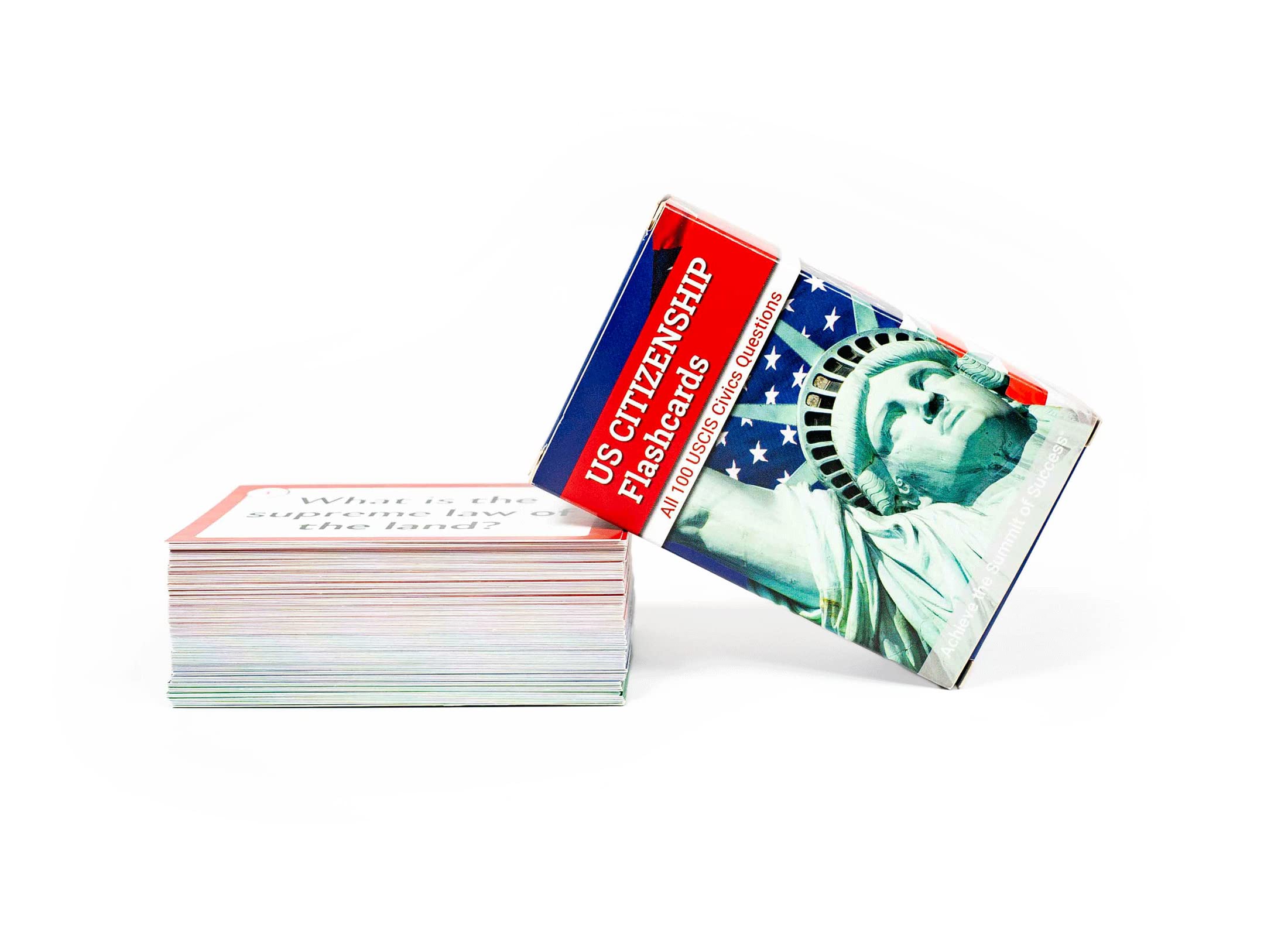 US Citizenship Flash Cards 2025 and 2026: USCIS Naturalization Test Flashcards Study Guide with All 100 Civics Exam Questions and Answers [2nd Edition]