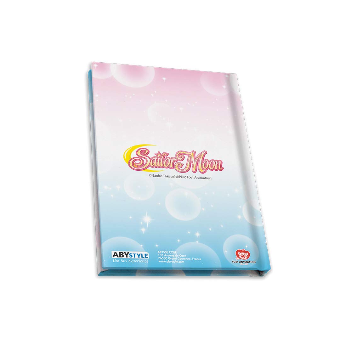 ABYSTYLE Sailor Moon Gift Sets Include Ceramic Coffee Tea Mug, Keychain, and Journal Anime Manga Drinkware Home &Kitchen Essentials Dishwasher and Microwave Safe (3 Pcs.)