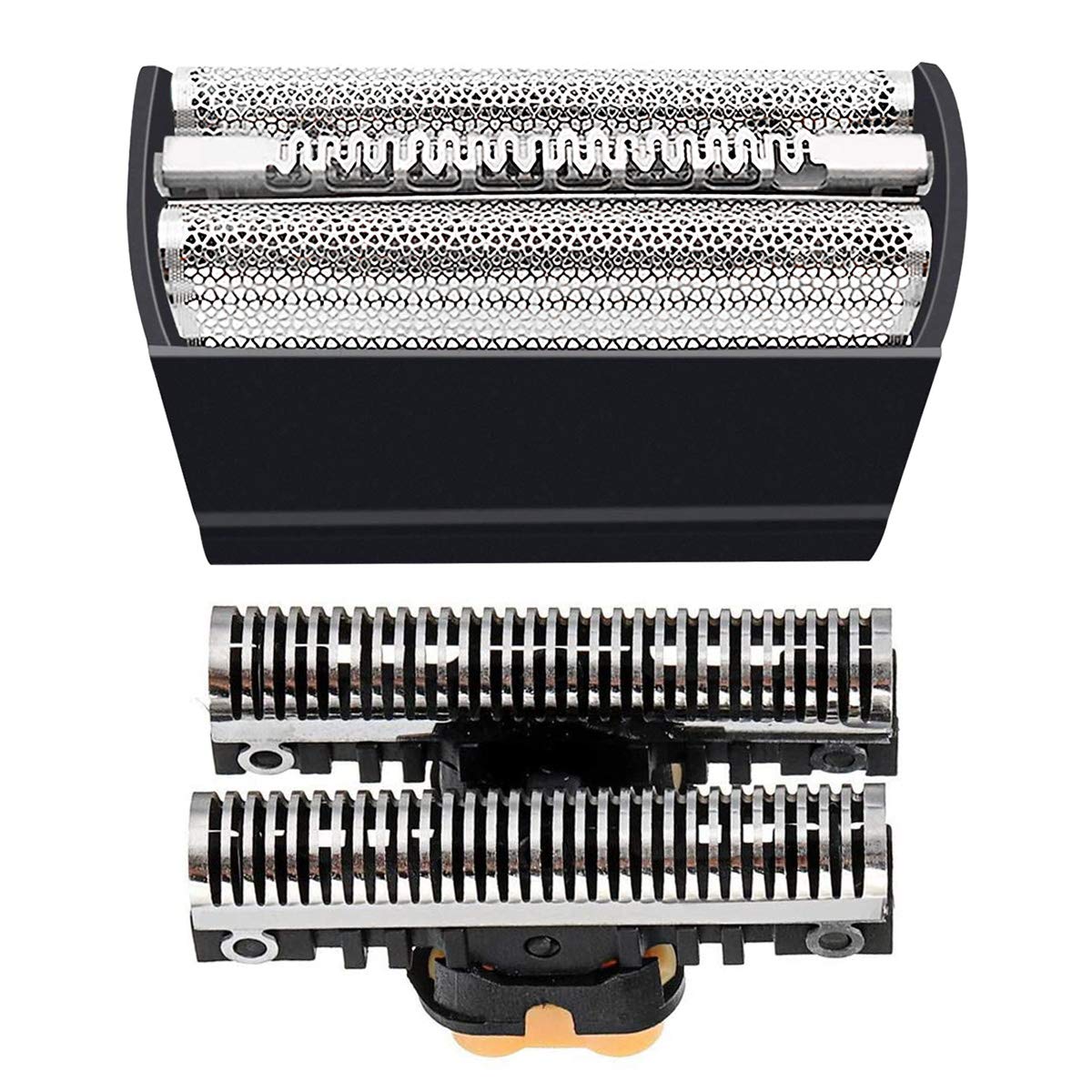 31B Shaver foil for Shaver B raun 5000/6000 Series Contour Flex XP Integral Shaver Foil & Cutter Head Replacement Combi Pack Black
