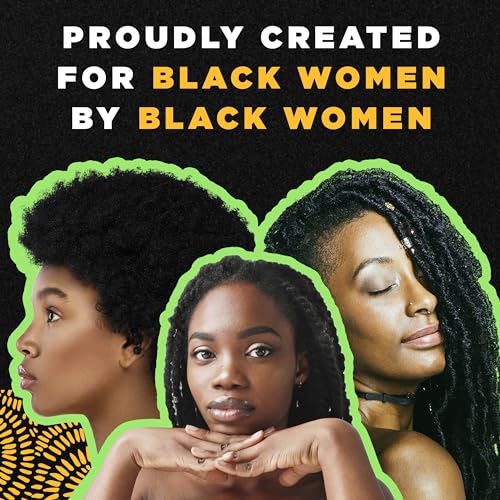 MY BLACK IS BEAUTIFUL Nourishing Leave-In Conditioning Cream, for Curly and Coily Hair with Coconut Oil, Honey, and Tumeric, 6.3 fl oz