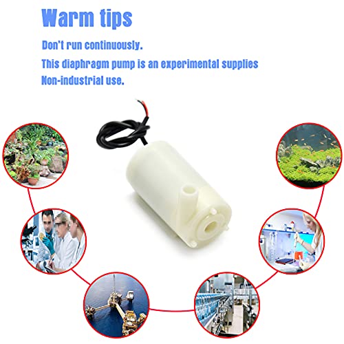 Gikfun DC 3V 5V Micro Submersible Mini Water Pump (Pack of 4pcs) EK1893
