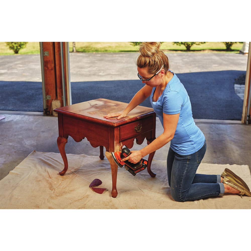 BLACK+DECKER 20V MAX* Mouse Sander, Tool Only (BDCMS20B)