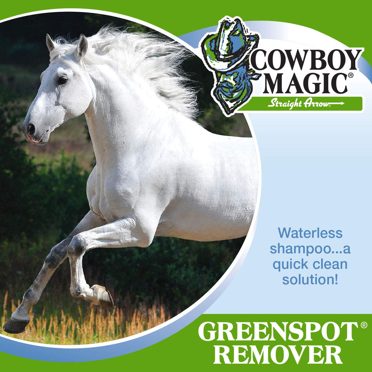 Cowboy Magic Show Ready LIMITED EDITION Box Set - 32 Oz Rosewater Shampoo, 32 Oz Conditioner, 4 Oz Greenspot Remover, 4 Oz Superbody Shine, and Bonus Gifts