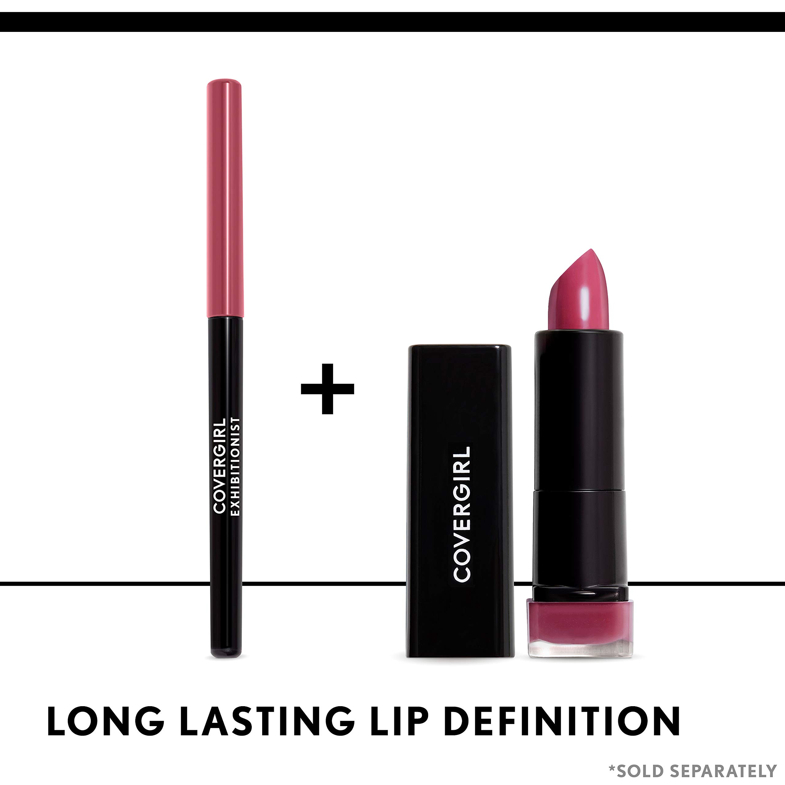 COVERGIRL Exhibitionist Lipstick - Cream, Decadent Peach, Lipstick Tube OZ 0.12 Oz