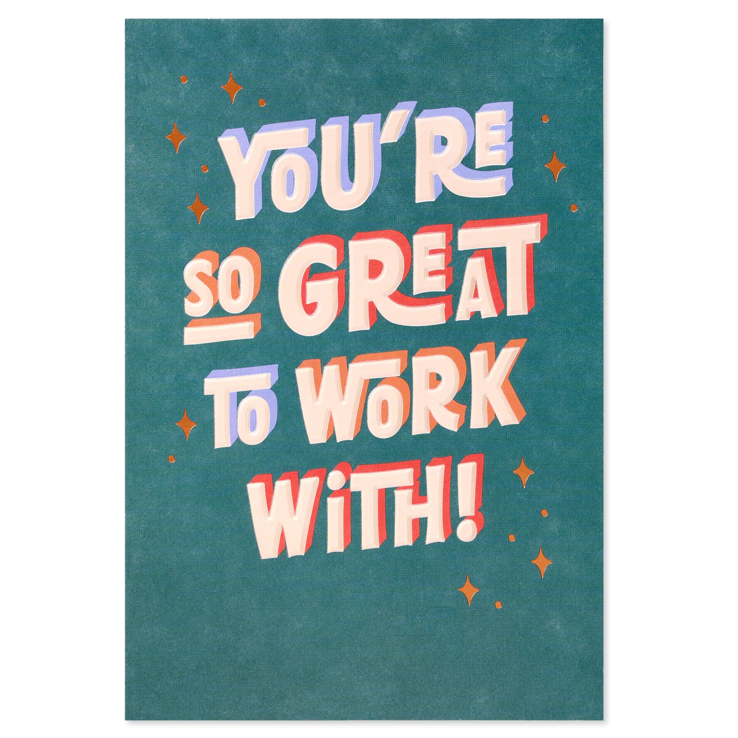 American Greetings Thank You Card for Coworker (Can't Thank You Enough)
