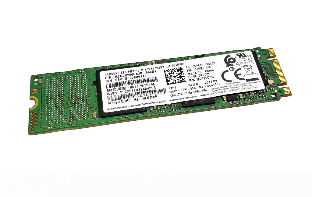 MZ-NLN256F 256GB M.2 2280 SATA 3 6GB/S Internal SSD Solid State Drive MZNLN256HAJQ-000D1 Compatible Replacement Spare Part for Samsung Compatible and Other Systems