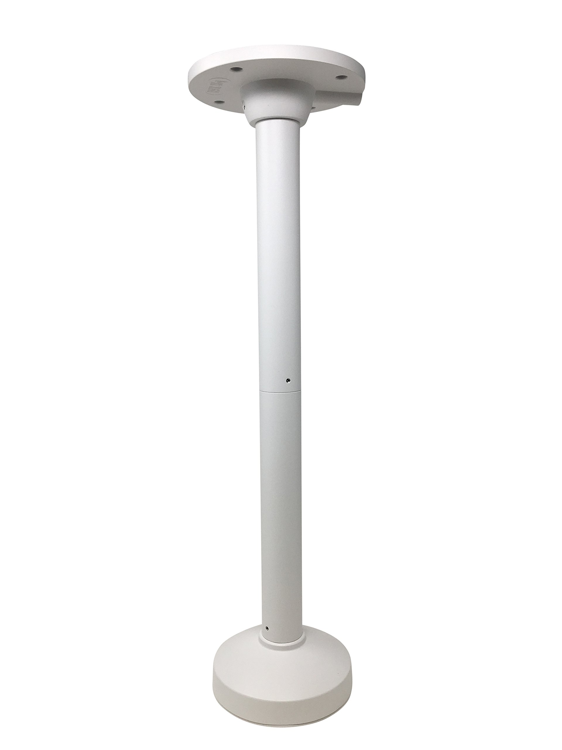 CPM PC130T DS-1271ZJ-130-TRL Pendant Mounting Bracket for Hik Turret Dome Camera DS-2CD2342WD-I (White)