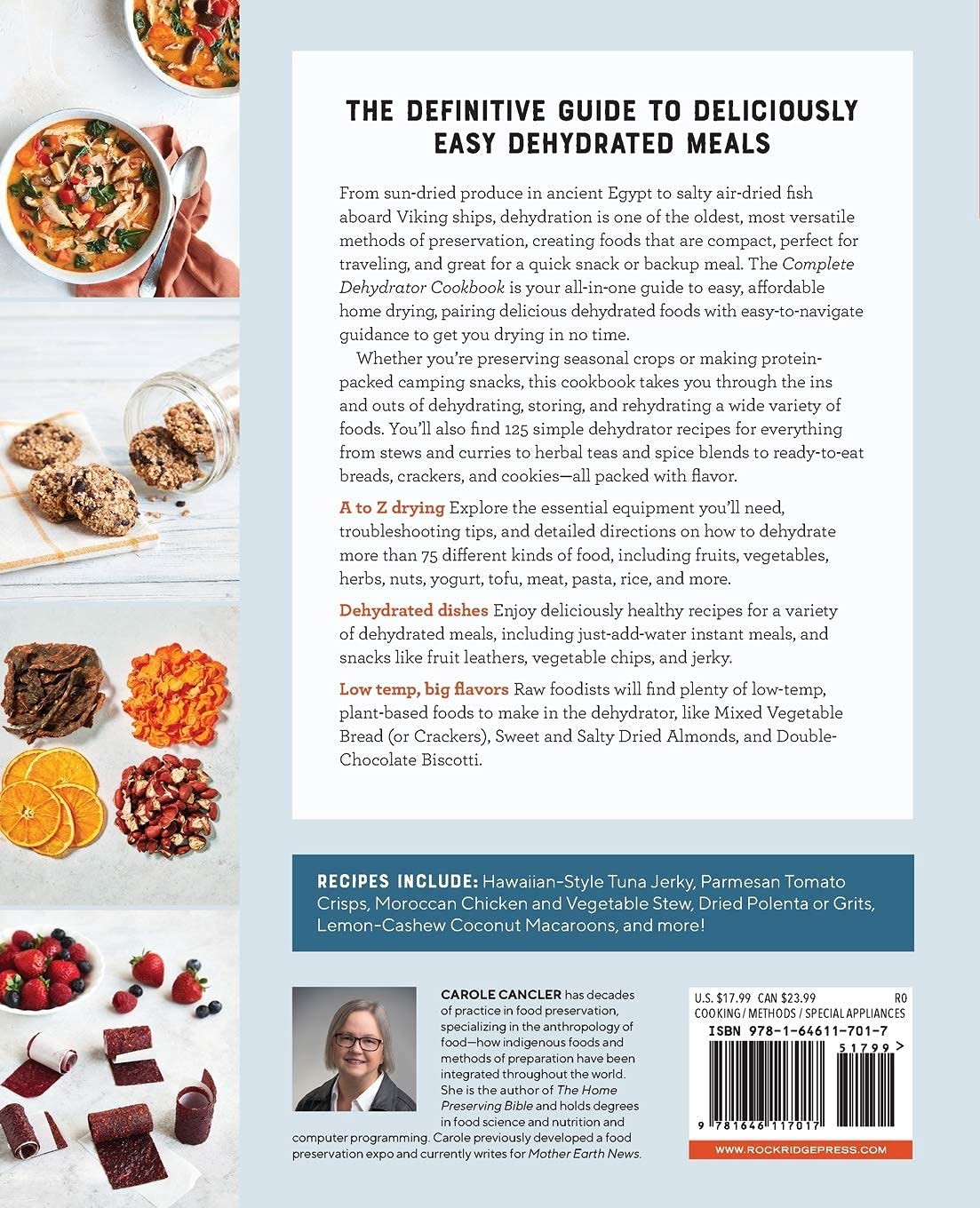 Complete Dehydrator Cookbook: How to Dehydrate Fruit, Vegetables, Meat & More