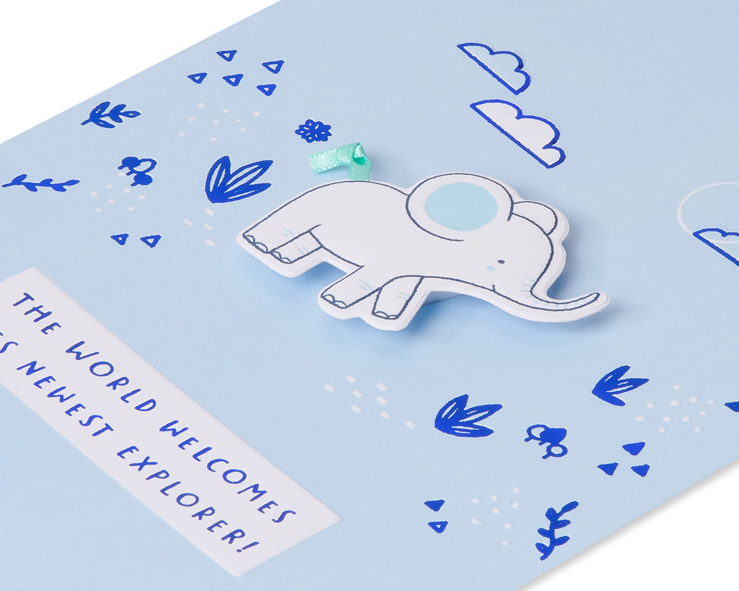 American Greetings New Baby Boy Card (Happy Discoveries)