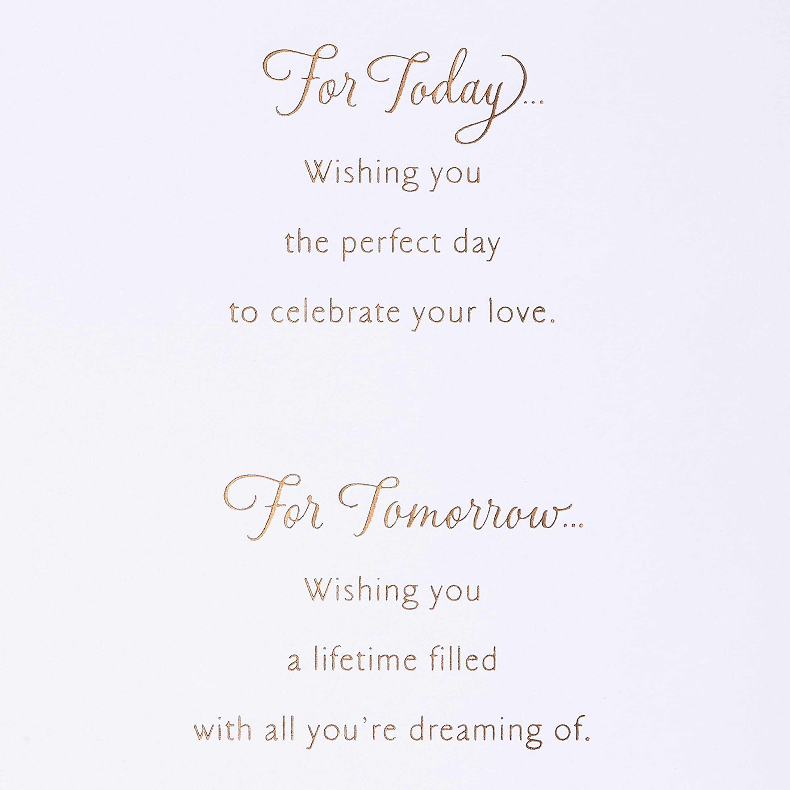 American Greetings Wedding Card (The Happiness You'll Find)
