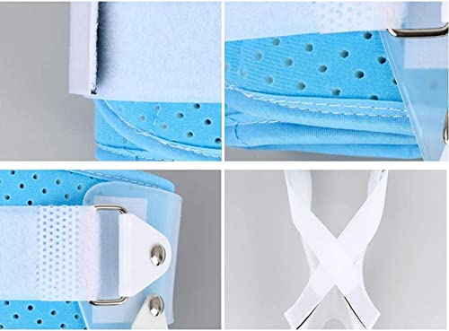 CUSMA Ankle Foot Drop Brace Orthosis Splint - Foot Brace for Dorsiflexion Movement & Improved Walking Gaitfor in Day & Night,Left,L