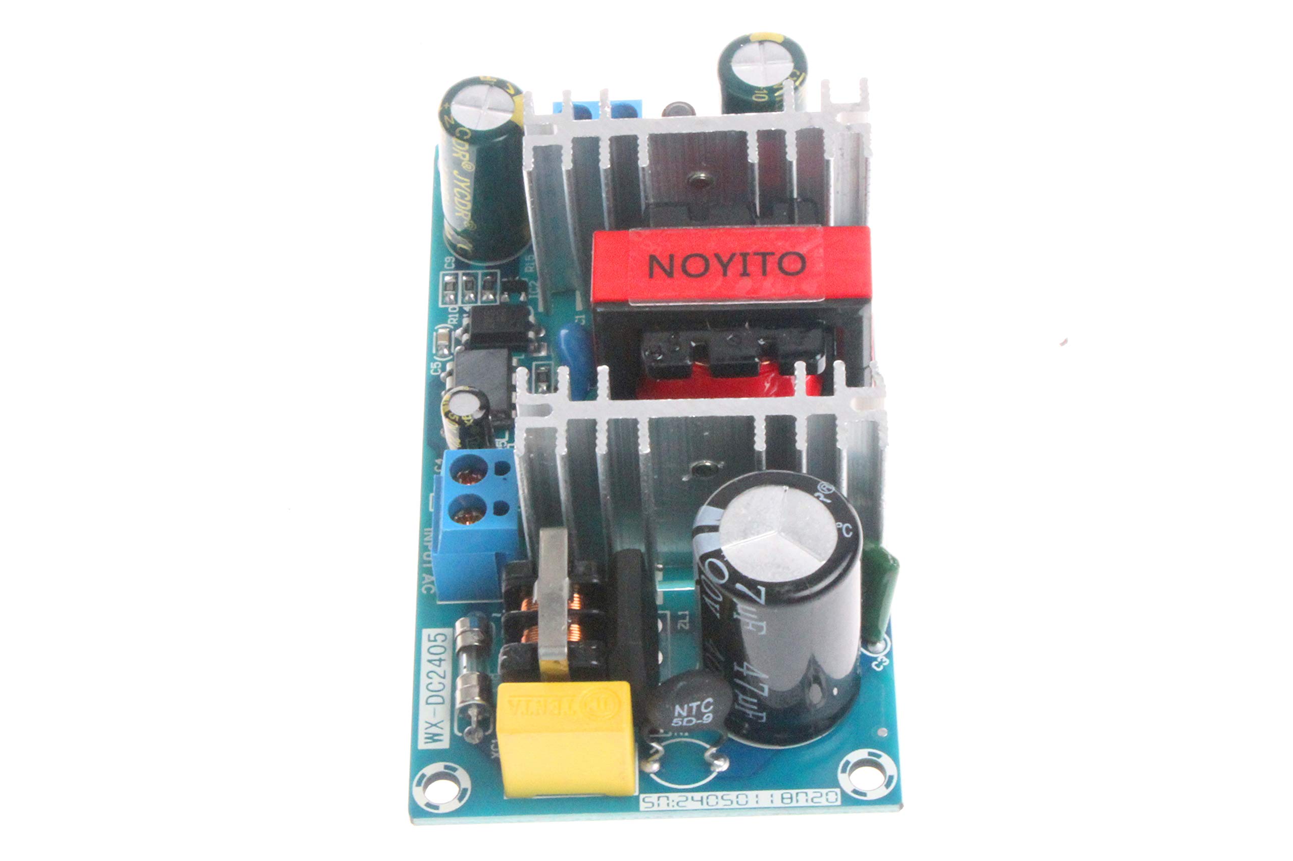 NOYITO AC to DC Isolated Power Supply Module AC 120V 100V - 240V to DC 12V 4A 48W Peak 12V 6A 72W Max Power Module with Overvoltage Overload Short-Circuit Protection (12V 4A, Peak 6A)