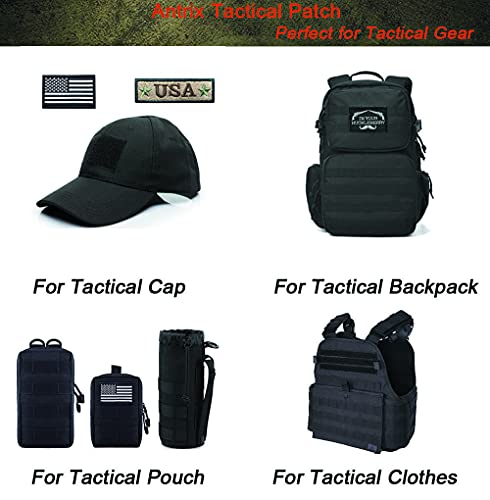 Antrix Tactical USA US American Veteran Patch Fully Embroidered Don't Forget Veteran Military Applique Emblems Badges Patch- Dia 3.15" Veteran