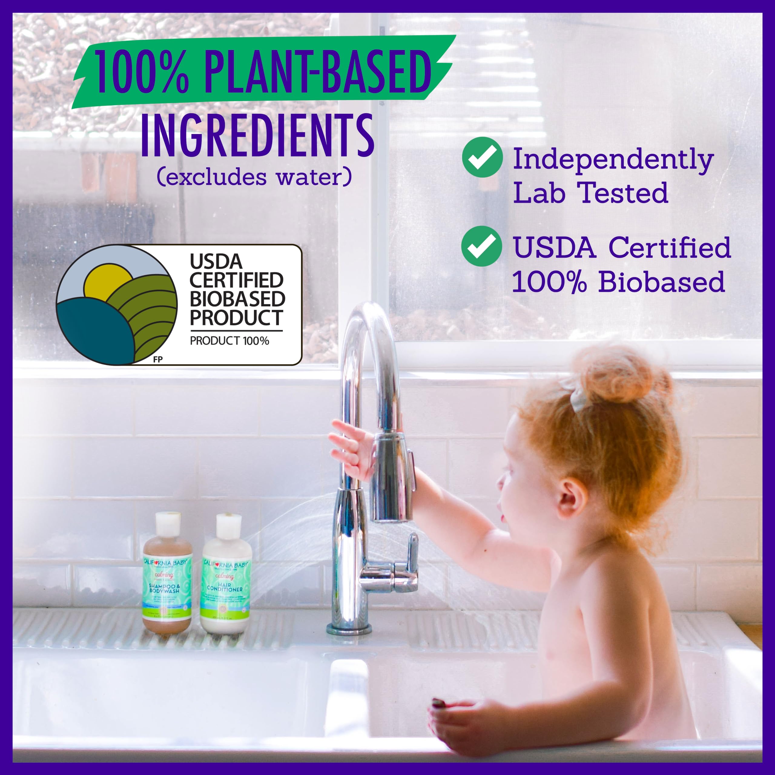 California Baby Calming Hair Conditioner 8.50 Oz