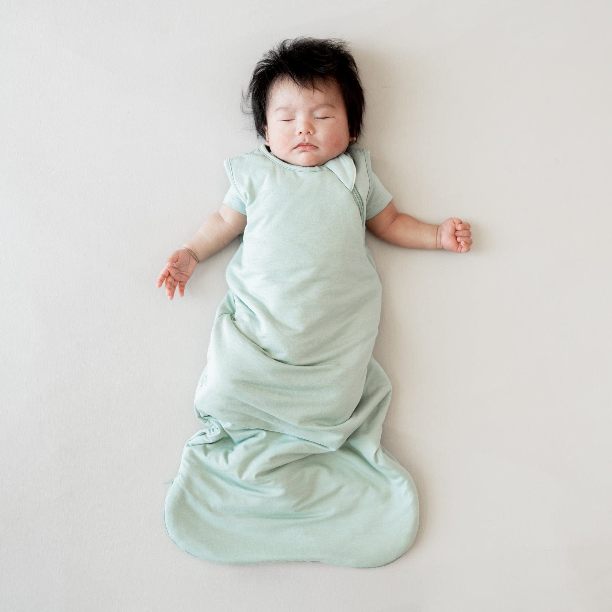 KYTE BABY Unisex Rayon Made From Bamboo Sleep Bag for Babies and Toddlers, 1.0 Tog (Small, Sage)