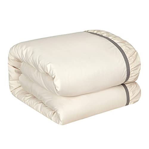 Chic Home CS3135-AN Mayan 24 Piece Bed in a Bag Comforter Set, King, Off-White
