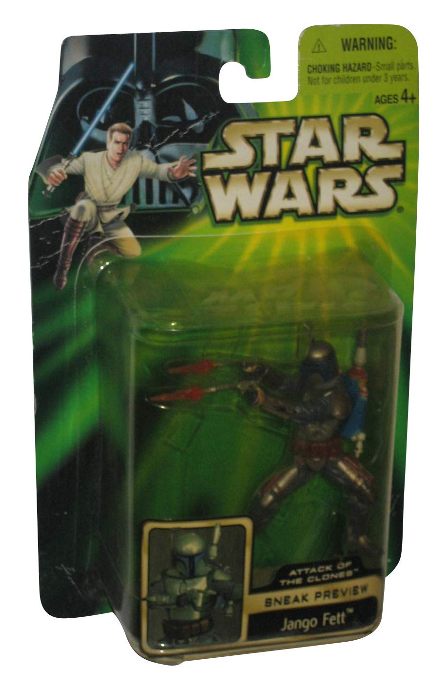 Star Wars Episode II Attack of The Clones Preview Figure: Jango Fett