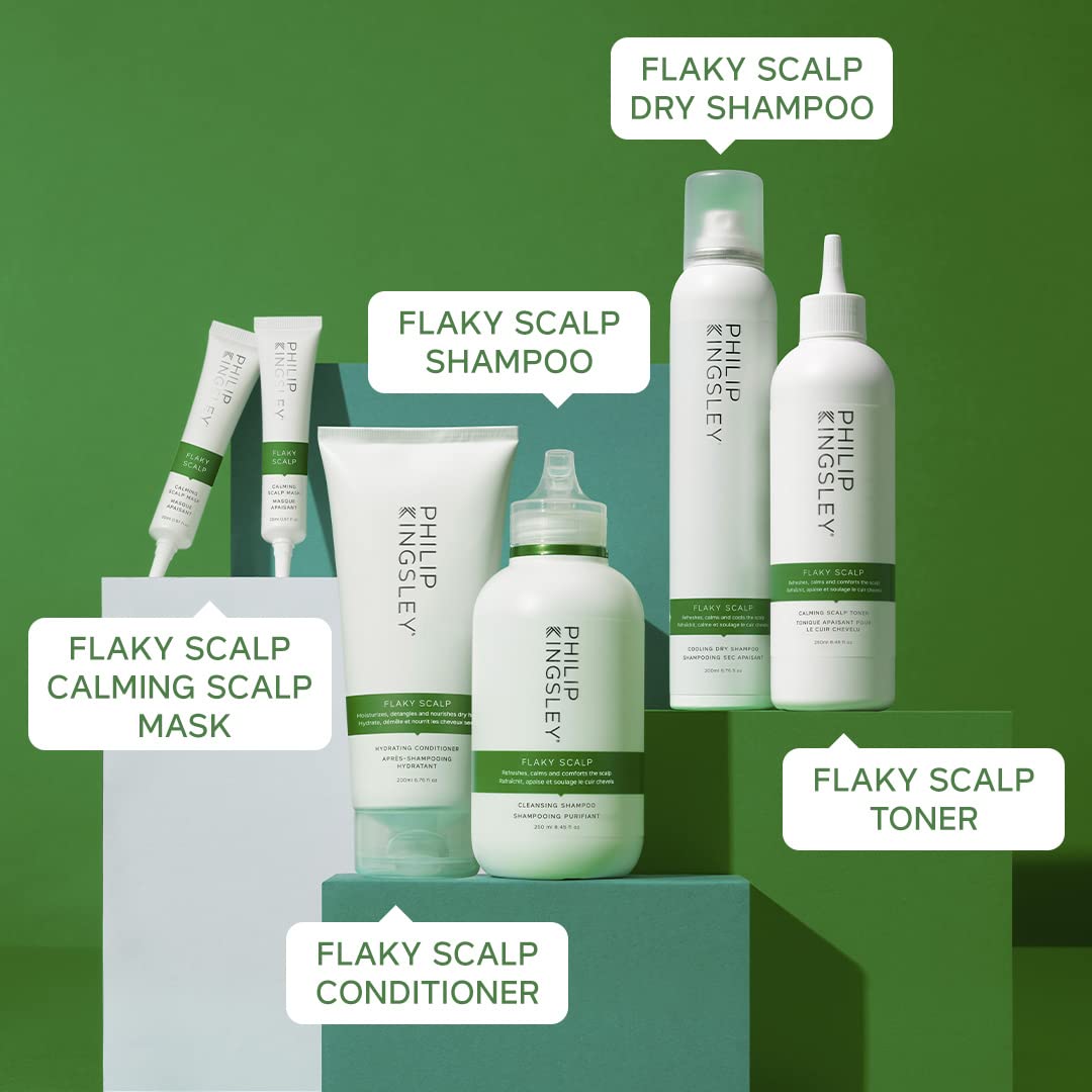 PHILIP KINGSLEY Soothing Dry Shampoo for Oily Scalps - Cleansing Care, Refreshes, Soothes, and Cools Hair, 6.76 oz.