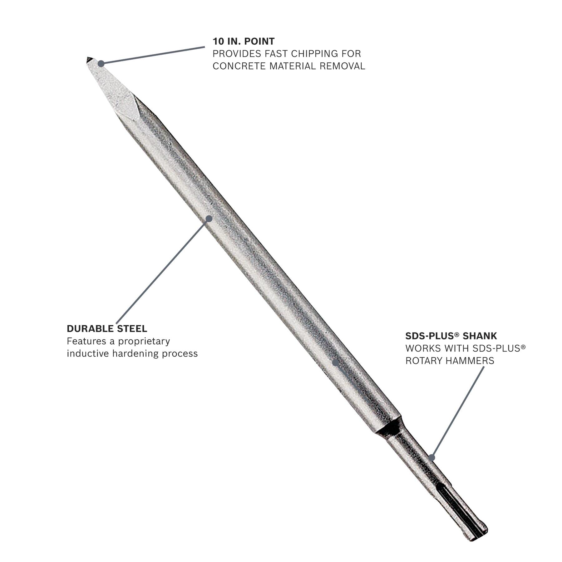 Bosch 1618600009 SDS-Plus 10-Inch Bull Point (HS1415)