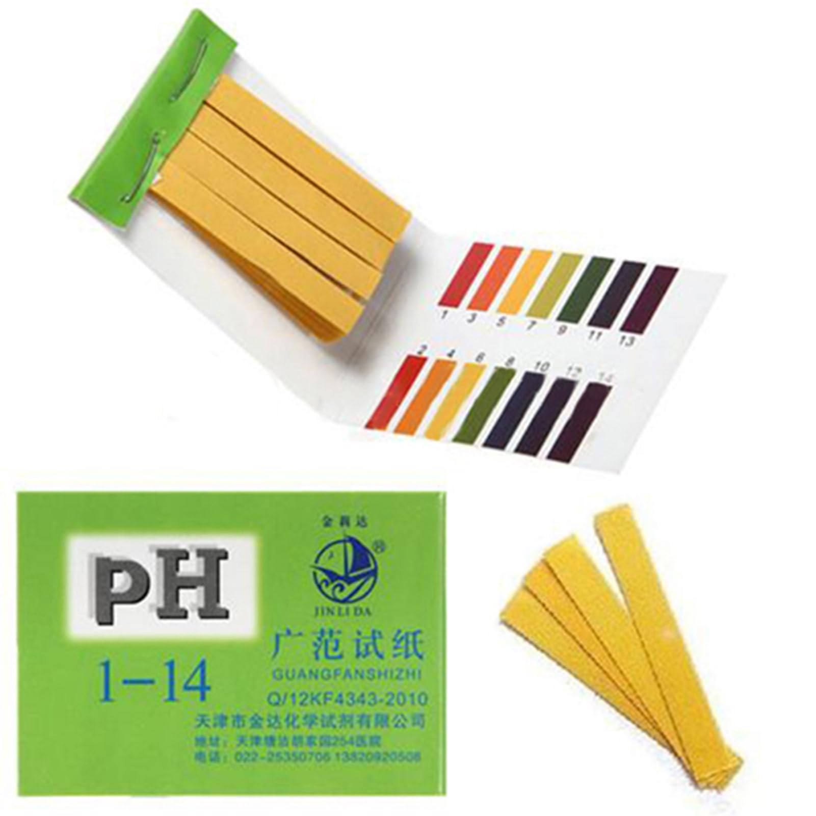 Bluelans 3 Pack pH.1-14 Test Paper Extensive Test Paper Litmus Test Paper 240 Strips pH Test with Storage Case for Saliva Urine Water Soil Testing Pet Food and Diet pH Monitoring 3 Pack