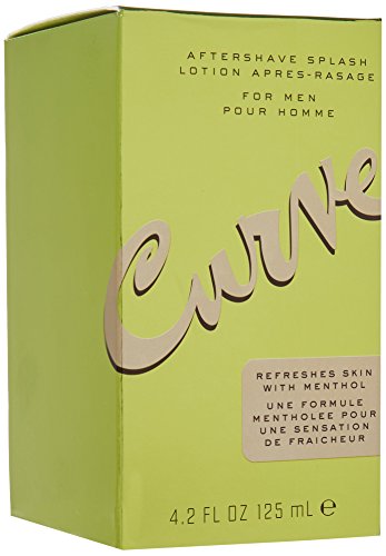 Curve Aftershave Splash Lotion for Men, 4.2 Fl. Oz.