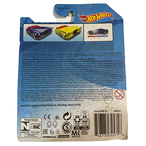 Hot Wheels Color Shifters - Fish'd & Chip'd - BHR31 - Black, Yellow