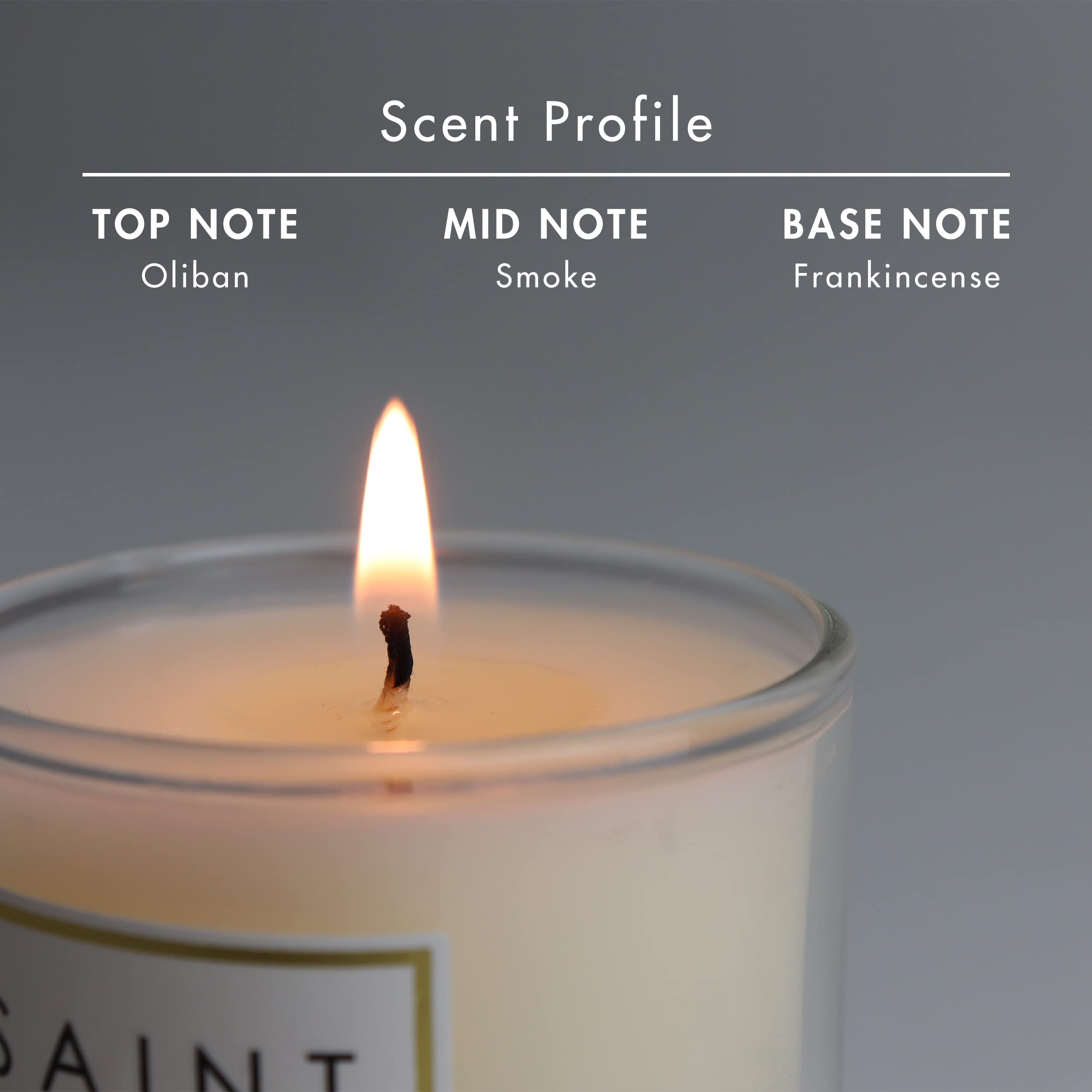 SAINT Benedict Scented Votive Candle with Prayer, Prayer Coin, and Holy Oil, Saint of Peace and Protection from Evil, Soy Coconut Aromatherapy Candle with 15 Hour Burn Time, Holiday Gift-Ready Box