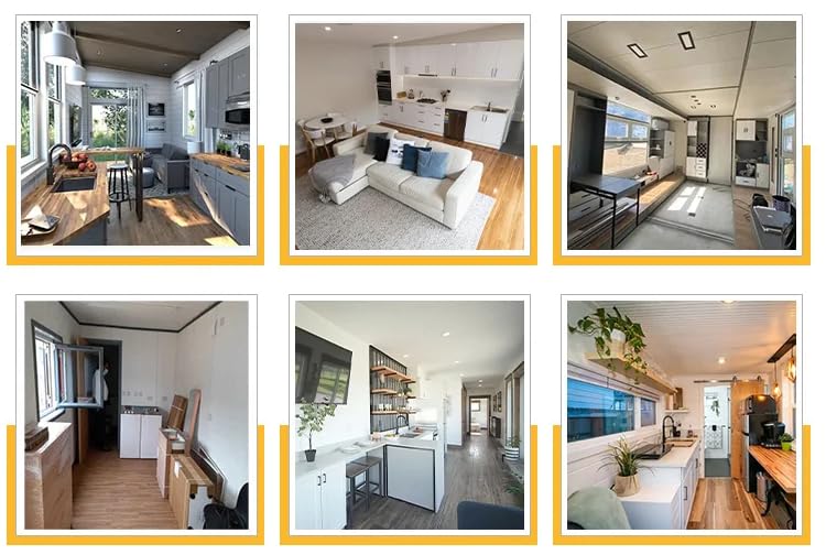 Semi-furnished, All Amenities, Tiny House, Container Homes Prefabricated, Modular Home, Portable House, Prefab Tiny Homes, (19x20ft Container