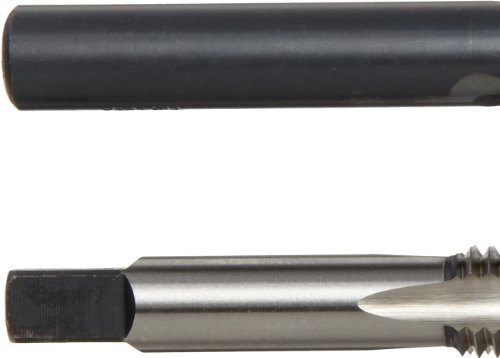 Chicago Latrobe 52541 HM18 High-Speed Steel Jobber Length Drill Bit and Tap Set with Metal Case, Black Oxide Drill Bits/Uncoated Taps, Metric, 18-piece, Metric Drill Bit Sizes, M2.5 to M12 Tap Sizes