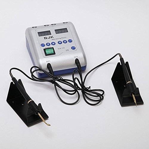 DOC.ROYAL Lab Electric Waxer Carving With Two Pens & 6 Wax Tip/Pot 110V JT-21