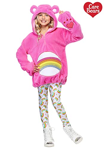 Care Bears Deluxe Cheer Bear Tween Hoodie Costume Medium