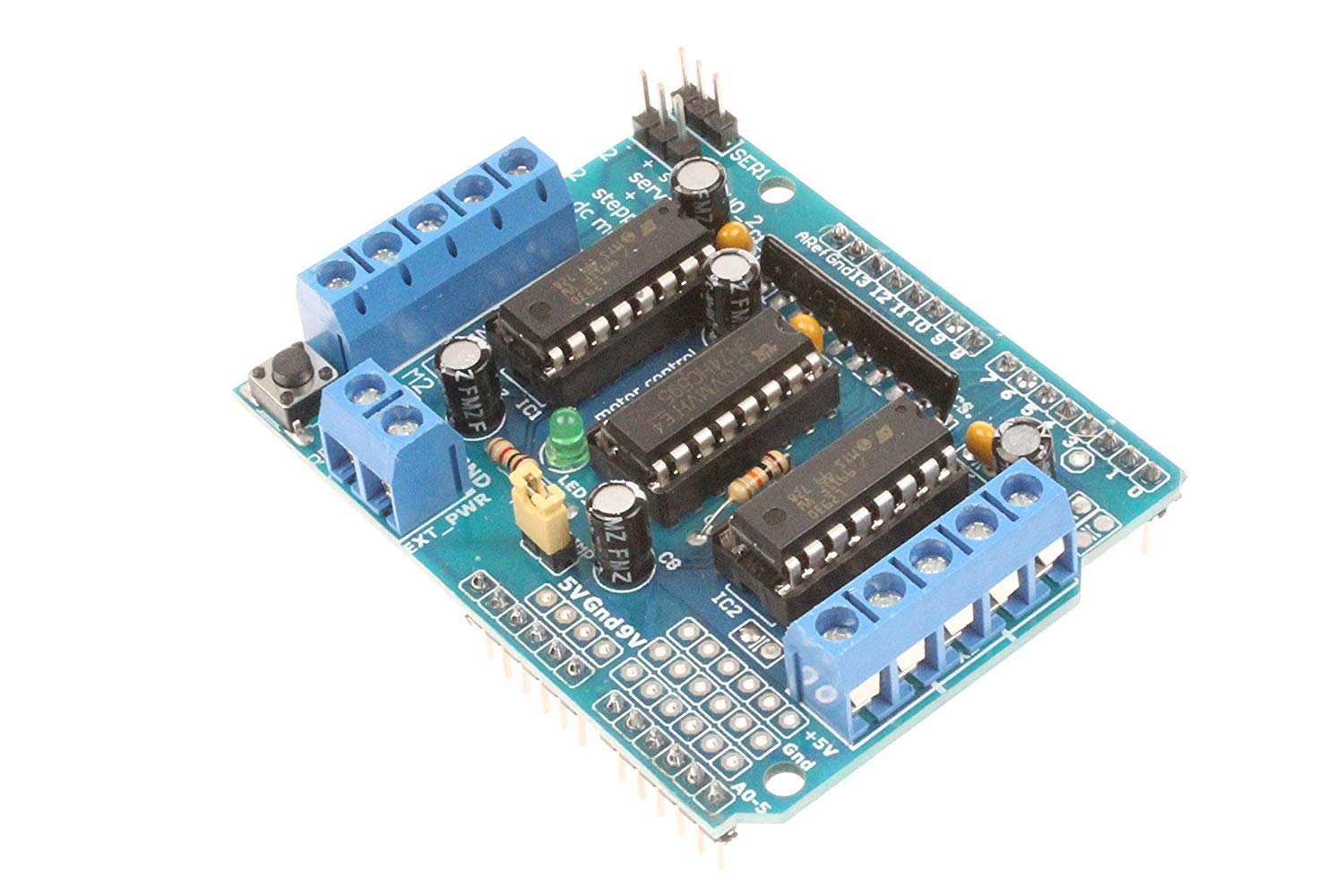 L293D Drive Module Motor Drive Shield Expansion Board Motor Control Board Compatible with Arduino UNO Arduino Mega 2560 Duemilanove Diecimila 2PCS