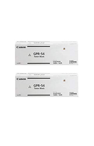 IMGRNR Canon GPR-54 Black Toner Cartridge 2-Pack for imageRUNNER 1435