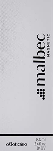 O Boticario Malbec Magnetic Cologne for men 3.38 fl. oz