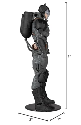 DC Multiverse Batman in Hazmat Suit 7" Action Figure with Accessory