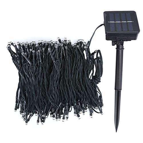 DDGD 22M 200LED Solar String Lights Waterproof Decorative Lamp with 8 Modes, Waterproof Crystal Ball LED Lights Outdoor Solar Powered Lights, Decorative Lighting for Home, Garden, Party, Festival